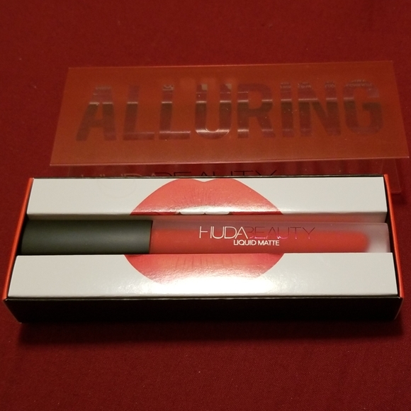 HUDA BEAUTY | Makeup | Huda Beauty Liquid Matte Lipstick In Alluring ...